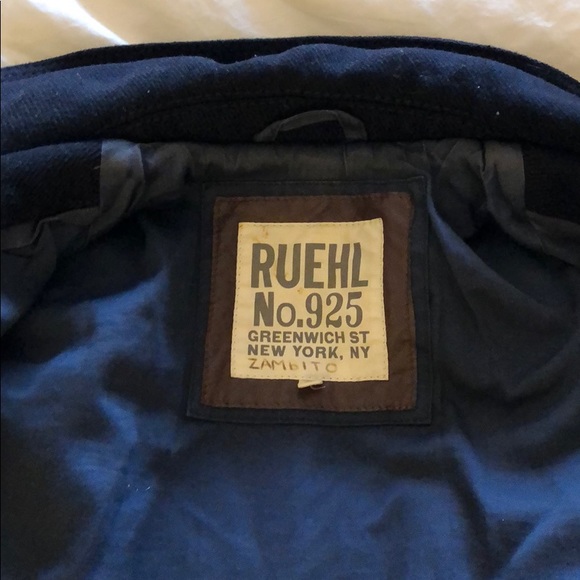 Ruehl No.925 | Jackets & Coats | Ruehl No 925 Black Peacoat | Poshmark